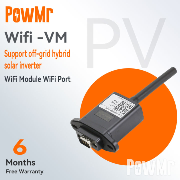 PowMr WIFI-VM WiFi Module Wireless Device With RS232 Remote Monitoring ...