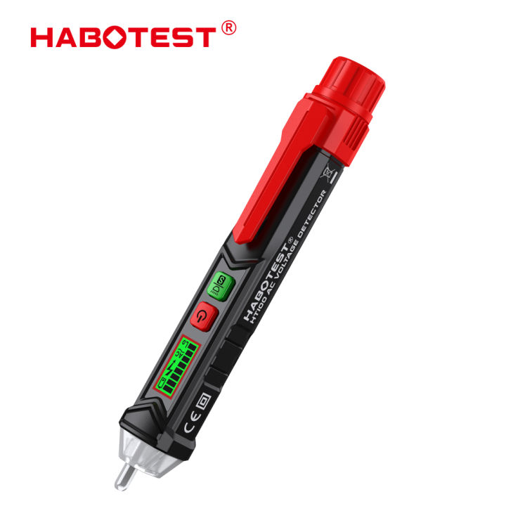 HABOTEST HT100 AC voltage test pen 12V-1000V sensitivity 50/60Hz ...