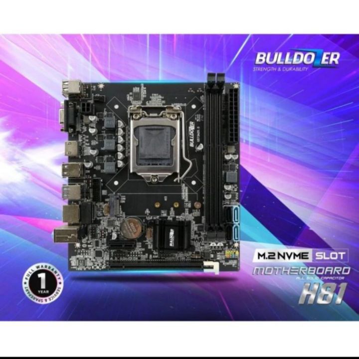 Motherboard Bulldozer H81 Socket LGA 1150 Support Nvme | Lazada Indonesia