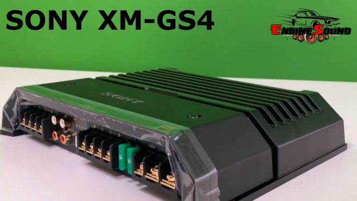 SONY XM-GS4 ขายดี!! แอมป์รถยนต์ ตัวท้อป Hi-Res AUDIO NEW MODEL2021 ...