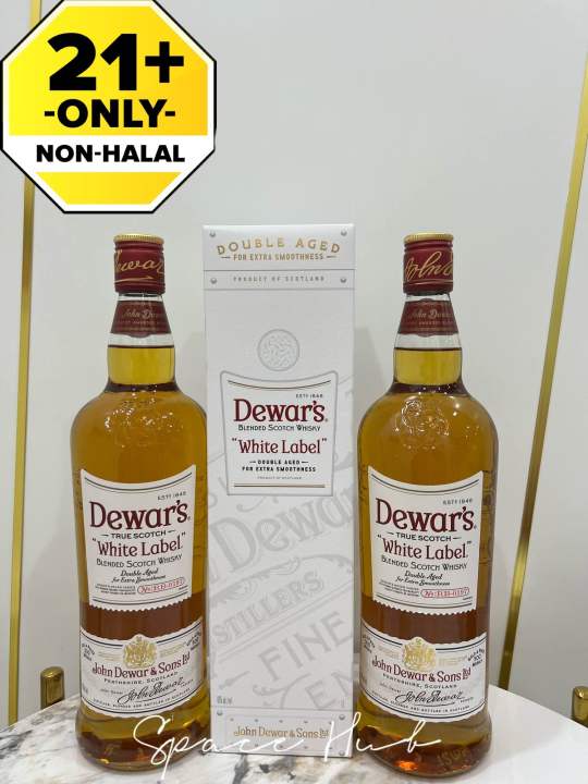 Dewar’s White Label (Twin Pack) 1L 💯 Authentic Product | Lazada