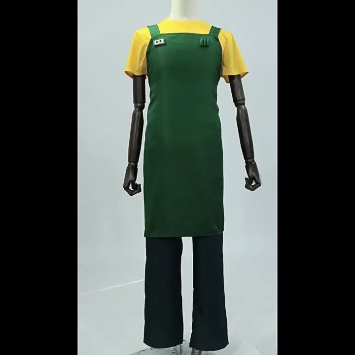 Taro Sakamoto Cosplay Costume Anime Sakamoto Days Yellow T-shirt Green ...