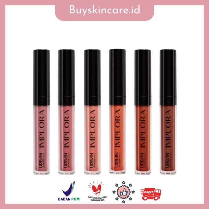 IMPLORA Urban Lip Cream Matte | Lazada Indonesia