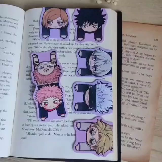 Jujutsu Kaisen Magnetic Bookmarks | Lazada PH