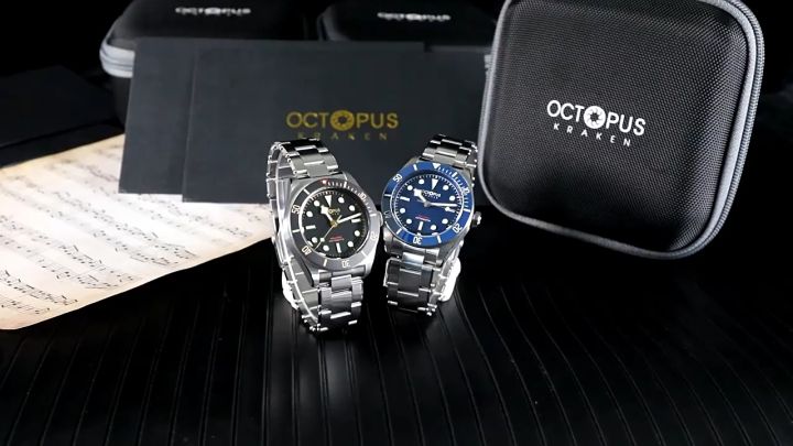 Octopus BB58 Titanium Watch For Men 39mm Vintage PT5000 Movement ...