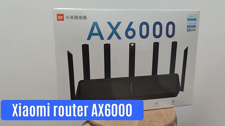 Xiaomi AX6000 aiot router เราเตอร์6000mbs เราเตอร์ wifi ซิม 5g wifi6 ...