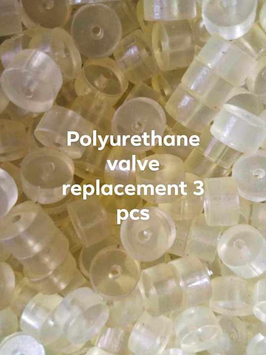 polyurethane valve replacement 3 pcs cnc made 11 mm od 6 mm heigth ...