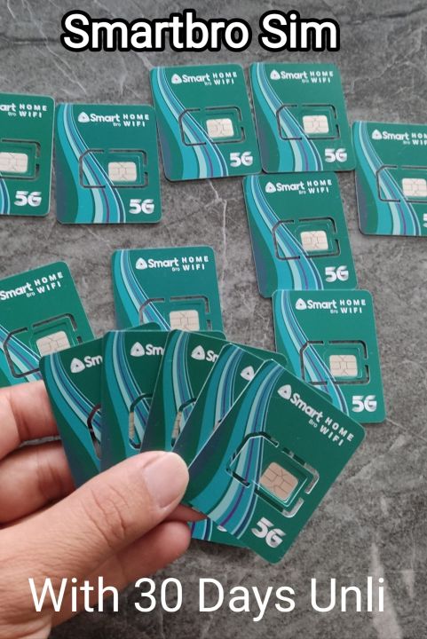 Smartbro sim with 15 days Unli | Lazada PH
