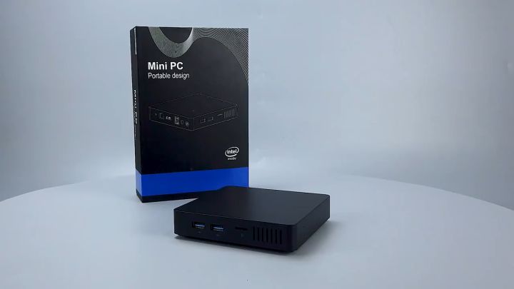 New SZBOX S33 N3350 Mini PC 6GB 64GB Windows 10 2.4G 5G Wifi 1000M LAN BT4.0 Desktop Mini ...