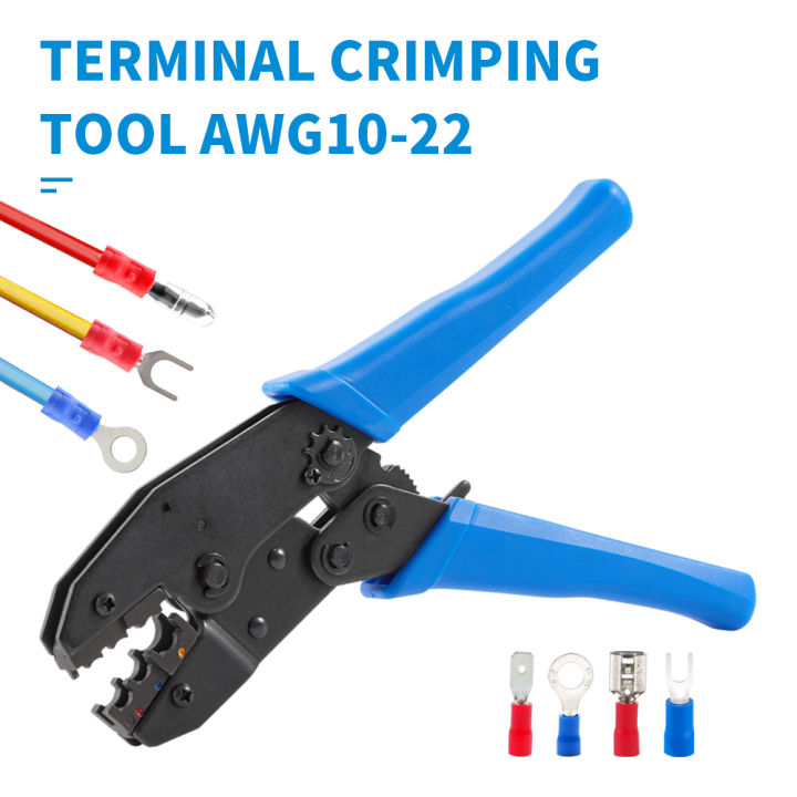 Crimping Tool Set Pressed Pliers Electrician Tools Electrical Terminals Clamp Electronics ...