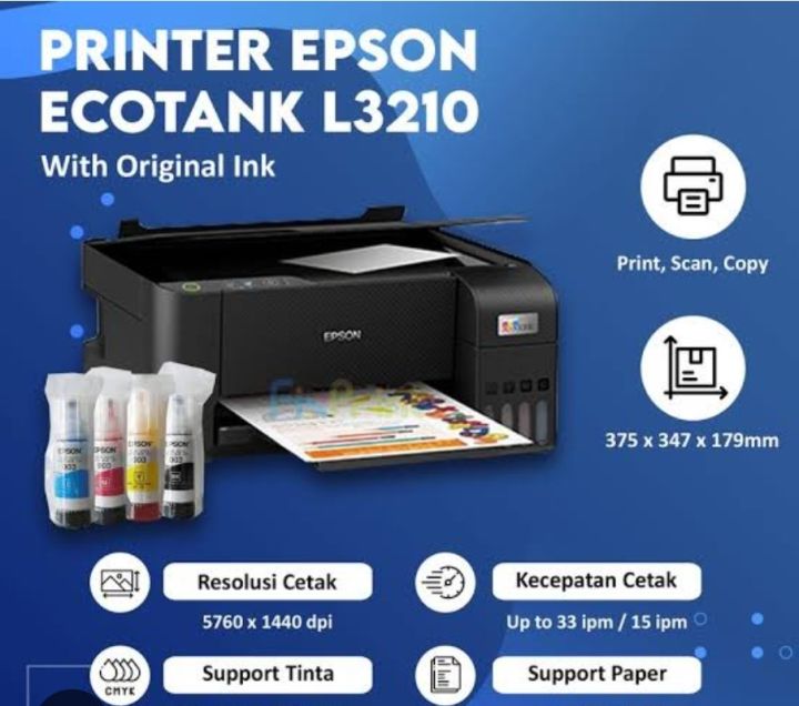 Printer Epson L3210 Print Scan Copy Lazada Indonesia 2071
