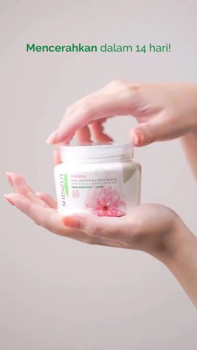 Shinzui Body Scrub 120 g (Kecil) & 200g (Besar) - Lulur Badan Shinzu'i ...