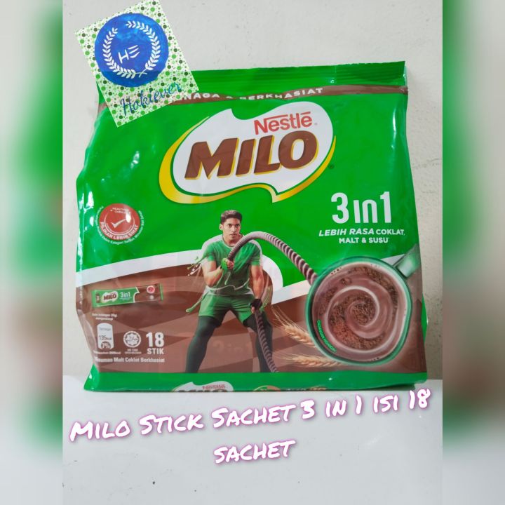 MILO STICK SACHET 3 IN 1 ISI 14 SACHET | Lazada Indonesia