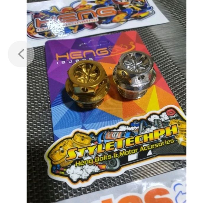 HENG ENGINE OIL BOLT UNIVERSAL YAYAMANIN BOLT Engine bolt for all ...