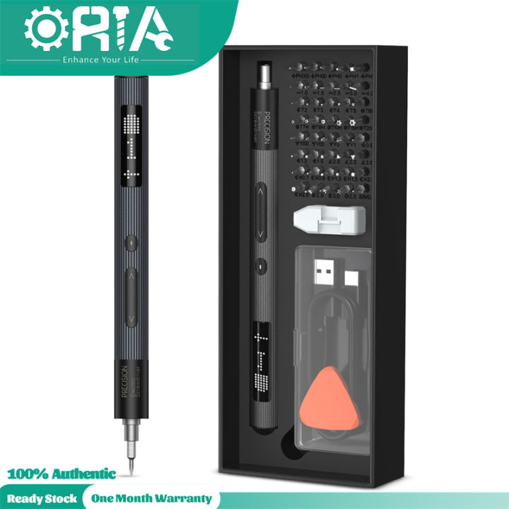 ORIA Electric Screwdriver 50 in 1 Cordless Screwdriver Tools Kit with ...