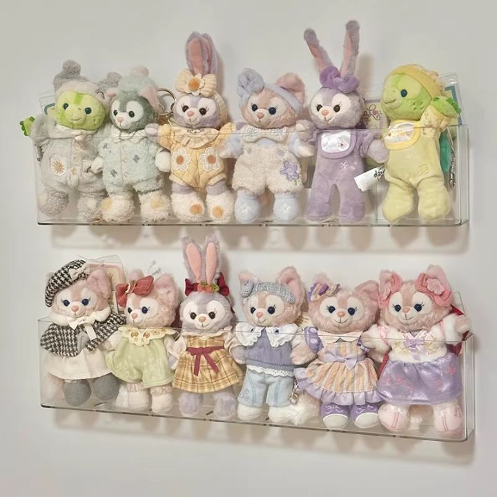 Lingna Belle กล่องเก็บของตุ๊กตาขนแกะใส ตั้งโชว์ตุ๊กตาติดผนัง ไม่ต้อง ...