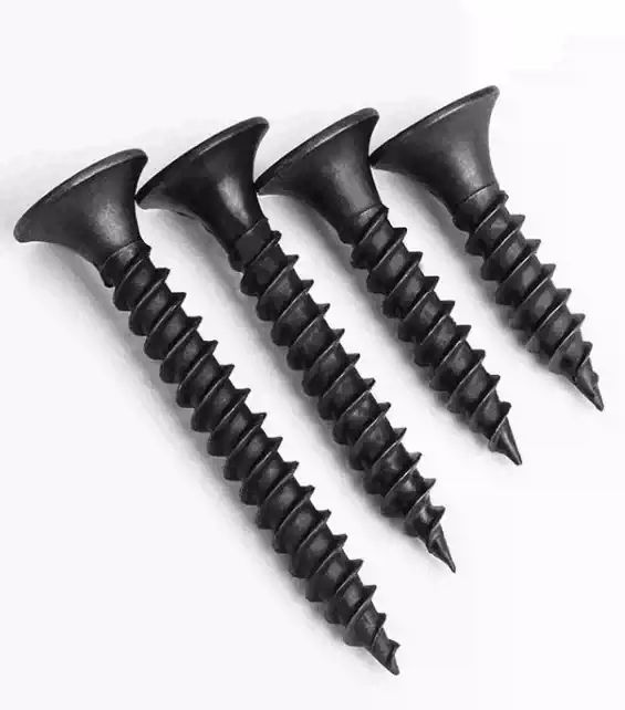 PER BOX-1000PCS Gypsum screw/Black screw for wood for steel metal1inch ...