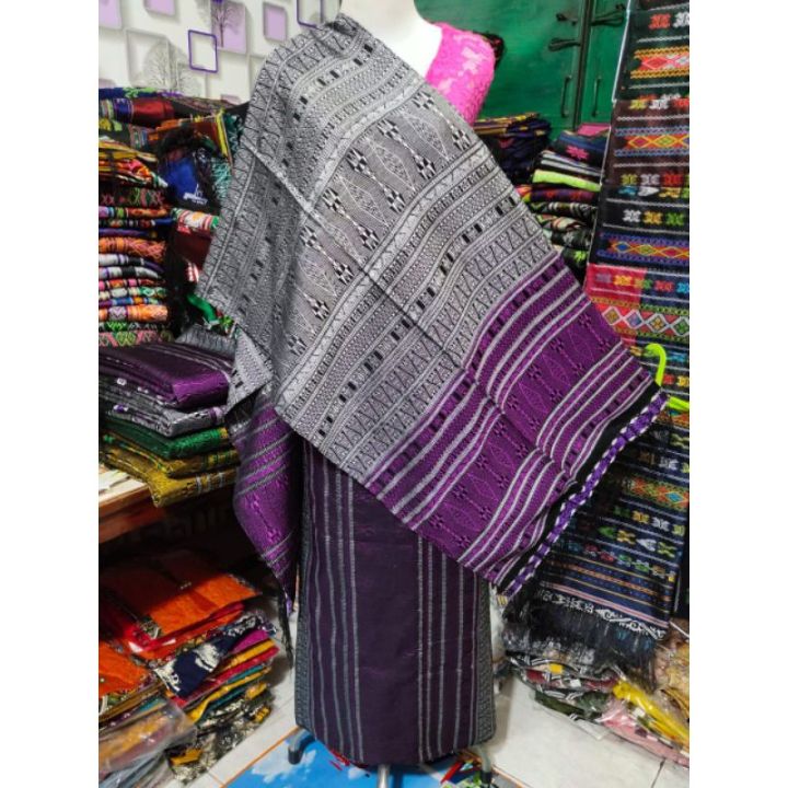 SONGKET TENUNAN MOTIF TUMTUMAN CANTIK | Lazada Indonesia