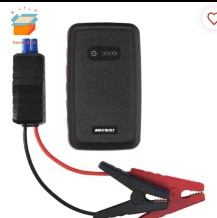 Max built lithium jump starter & PowerBank Carry Bag (Alat Jumper Aki ...