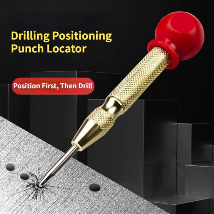 Center Punch Locator Automatic Spring Puncher Drilling Positioning Tool ...
