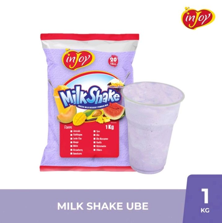 inJoy Ube Milk Shake | Instant Powder Milk Drink 1kg | Lazada PH