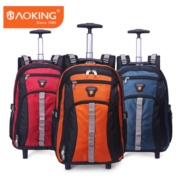 Aoking Backpack Trolley Bag Trolley Bag Travel Business Boarding Large ...