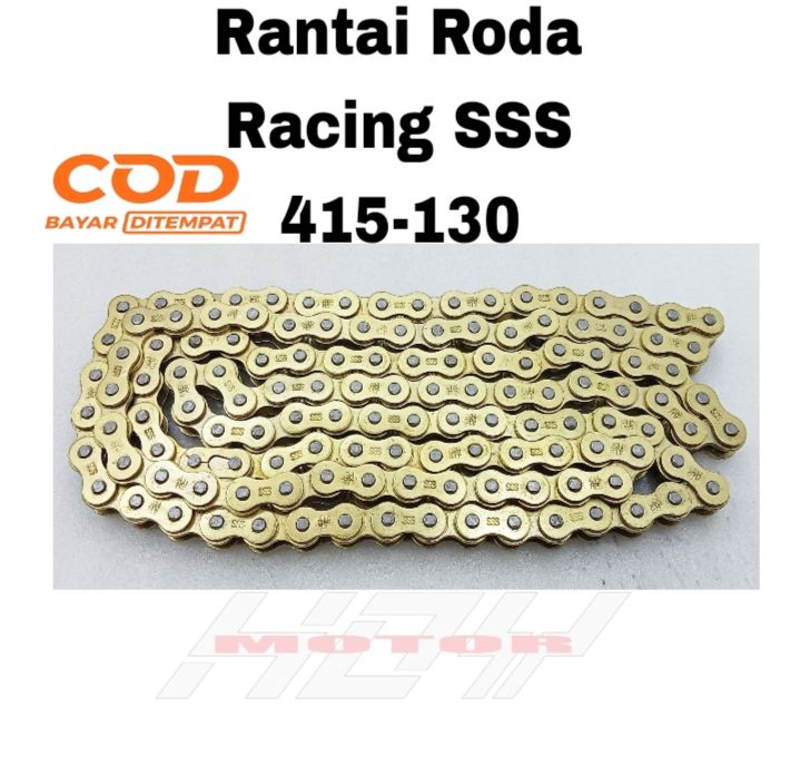 Rantai roda Racing SSS 415-130 Gold | Lazada Indonesia