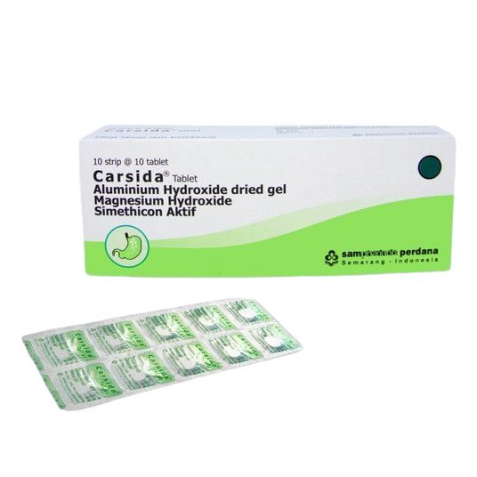 CARSIDA BOX ISI 100 TABLET | Lazada Indonesia