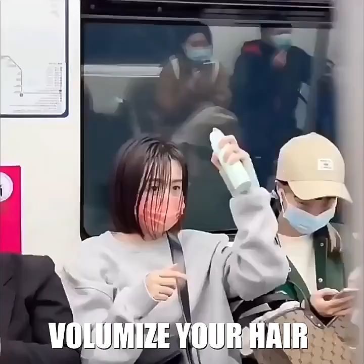 Dry hair oil control spray Quickly fluffy Remove greasy Washing Free ...