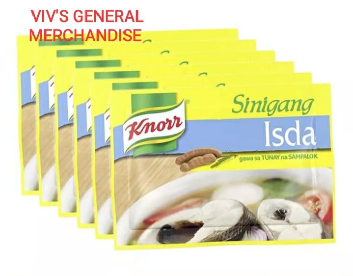 Knorr Sinigang Isda ( 6s x 11g ) | Lazada PH