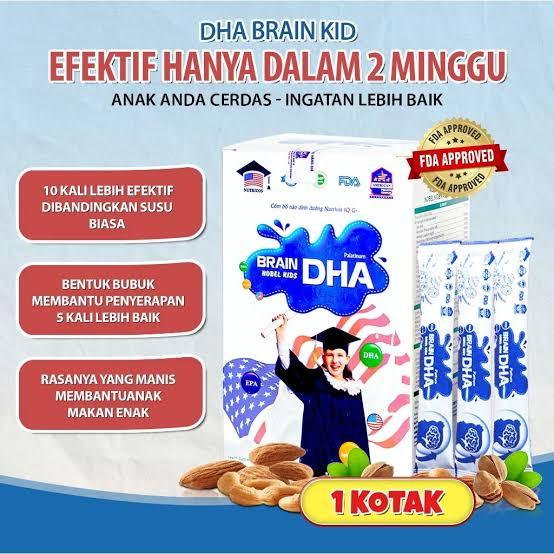 Brain DHA Kids Menambah Kecerdasan Anak Asli 100% | Lazada Indonesia