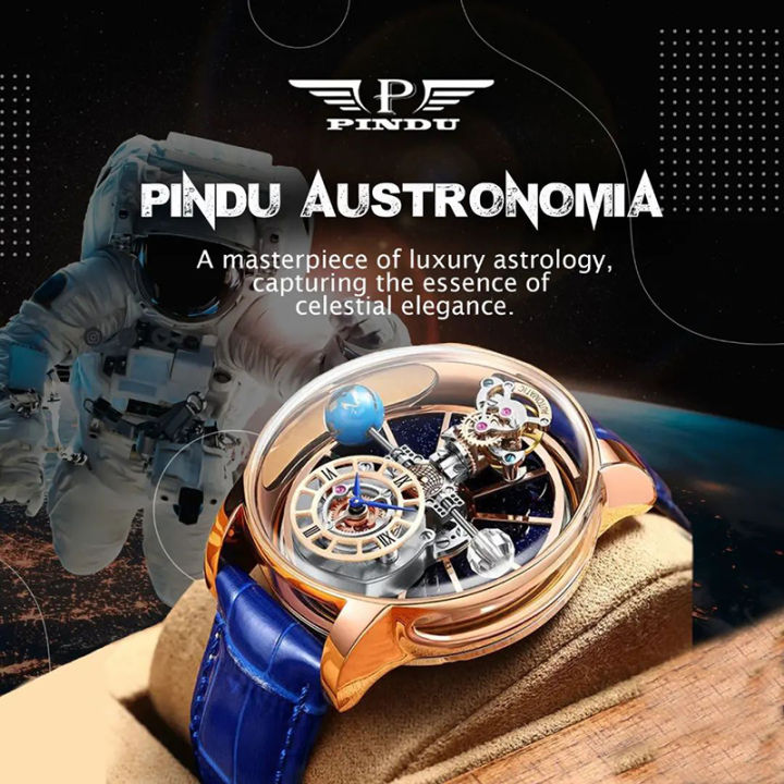 Pindu ใหม่ jacob Co astronomia Celestial seriestourbillon นาฬิกาผู้ชาย ...