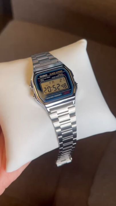 นาฬิกา Casio Digital Classic Watch รุ่น A158WA-1DF คาสิโอ | Lazada.co.th