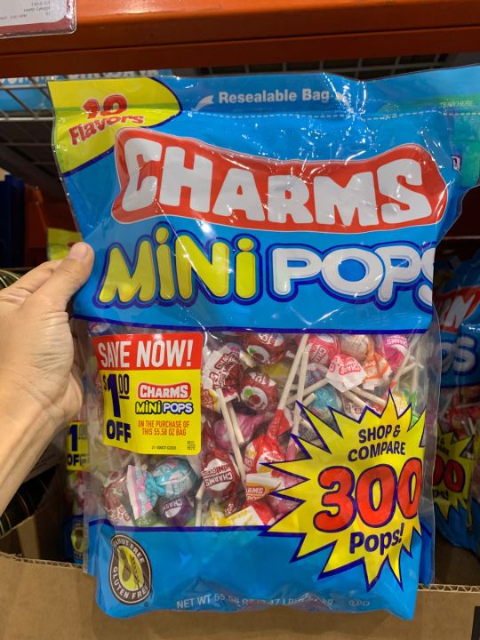 Charms Mini Pops 1.57kg | Lazada PH