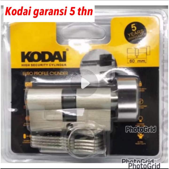Silinder kunci pintu kodai knob putar ukuran besar/ Kodai silinder ...