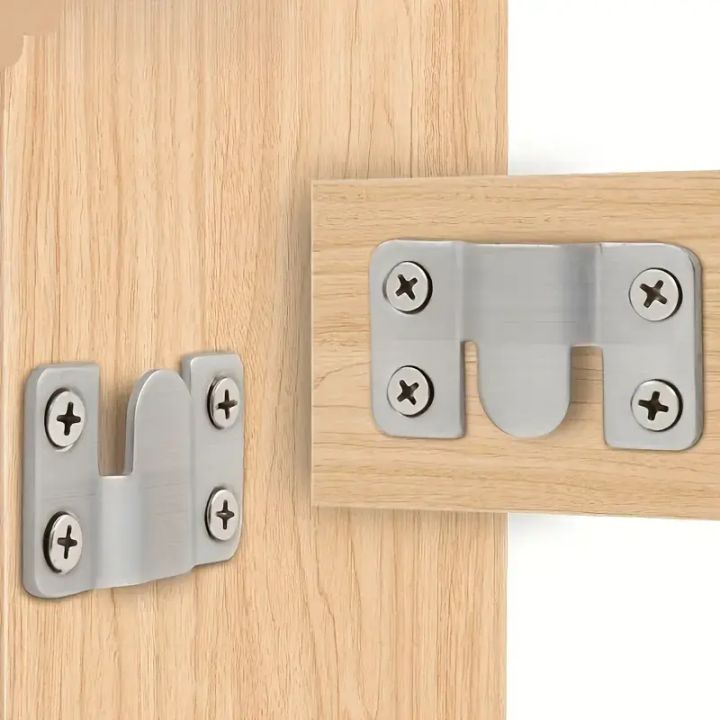 10pcs Stainless Steel Hook Buckles Hanger Hanging Connecting Photo ...