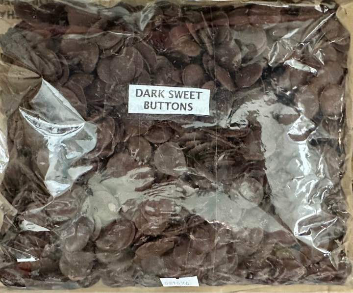 Dark Sweet chocolate Buttons 1kg | Lazada PH