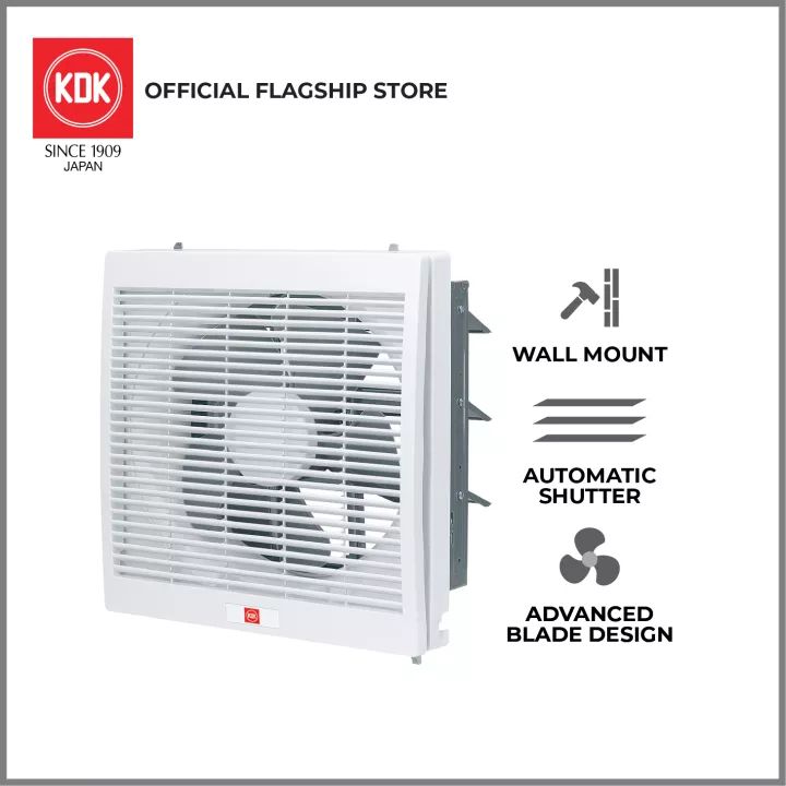 KDK 20cm Wall Mount Ventilating Fan 20ALH White | Lazada Singapore