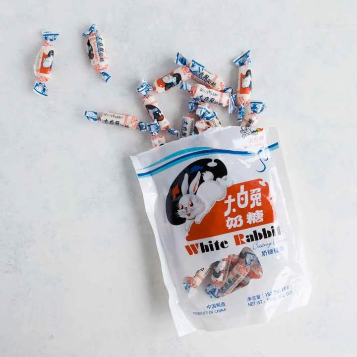 White Rabbit Creamy Candy Milk (180g) and Coffee (58g) Flavor Sweet ...