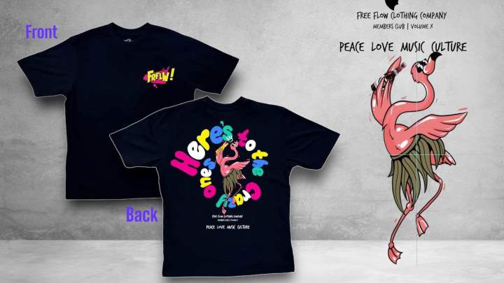 Free Flow Clothing Volume X Black | Lazada PH