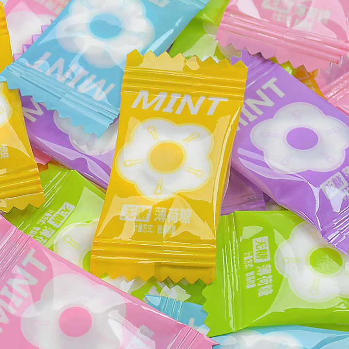 Mint Sugar-Free Candy Individually Packaged Snack for Hot Pot ...