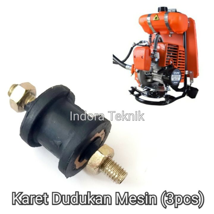 Karet Dudukan Mesin Pemotong Rumput - Rubber Mounting - Karet Frame ...