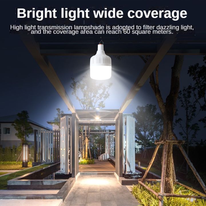 BUY 1 TAKE 1 】T-ORAS Portable LED solar bulb outdoor waterproof solar ...