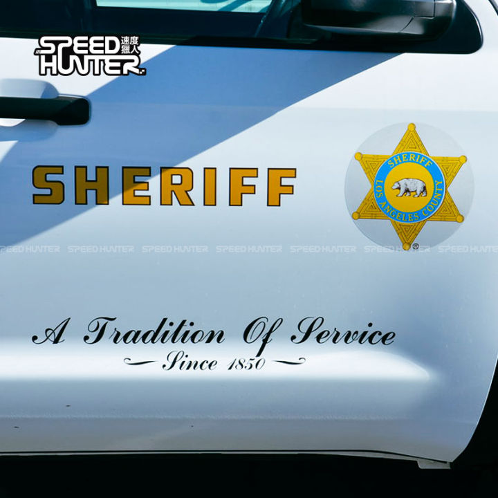 LASD Los Angeles Sheriff Large SUV Body Decoration Sticker Car Door ...