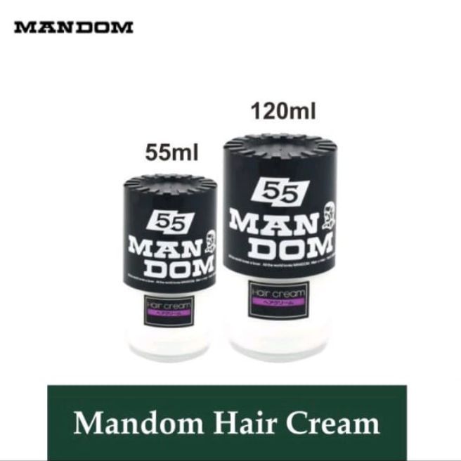 MANDOM 55 Hair Cream / Minyak Rambut / Minyak Rambut Mandom Ukuran 55ml ...
