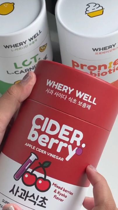 🍏วิตามินกรอกปาก 4 สูตร WHERY WELL DIRECT TO MOUTH : โพรไบโอติก แอลคา ...