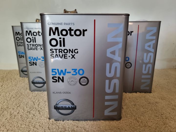 Nissan Fully Synthetic Motor Oil for Gasoline Engine SN 5w-30 4 Ltrs | Lazada PH