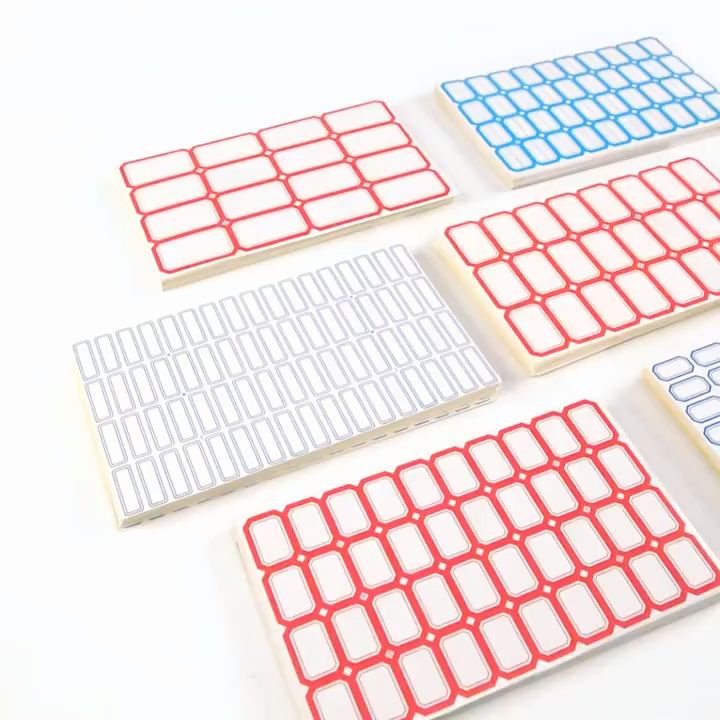 【Pharaoh🎀COD】Tulisan Tangan Kosong Self-adhesive Label Harga Stiker ...