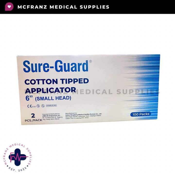 Sureguard Cotton Tipped Applicator (Sold per box) | Lazada PH