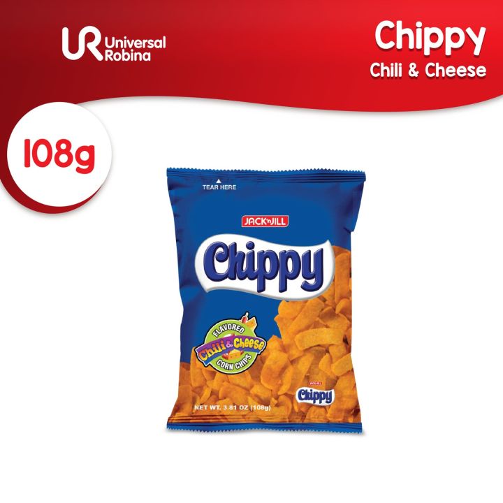 Chippy Chili & Cheese Flavored Corn Chips 108g | Lazada PH